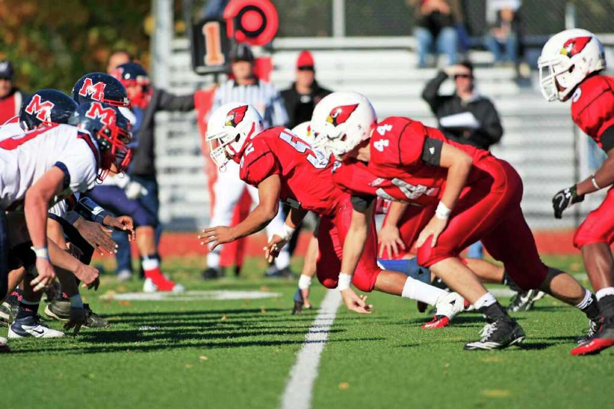 Greenwich football posts impressive win over McMahon