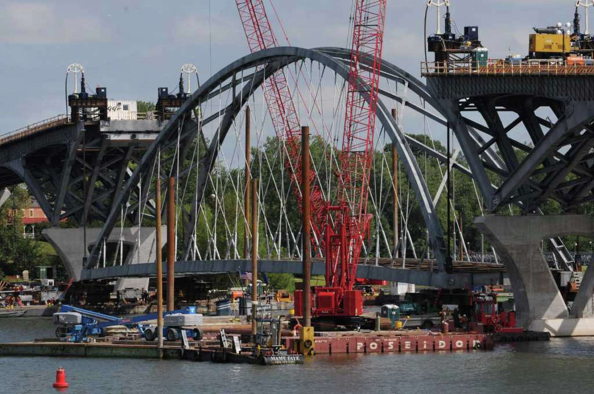 Bridge reconnects old and new