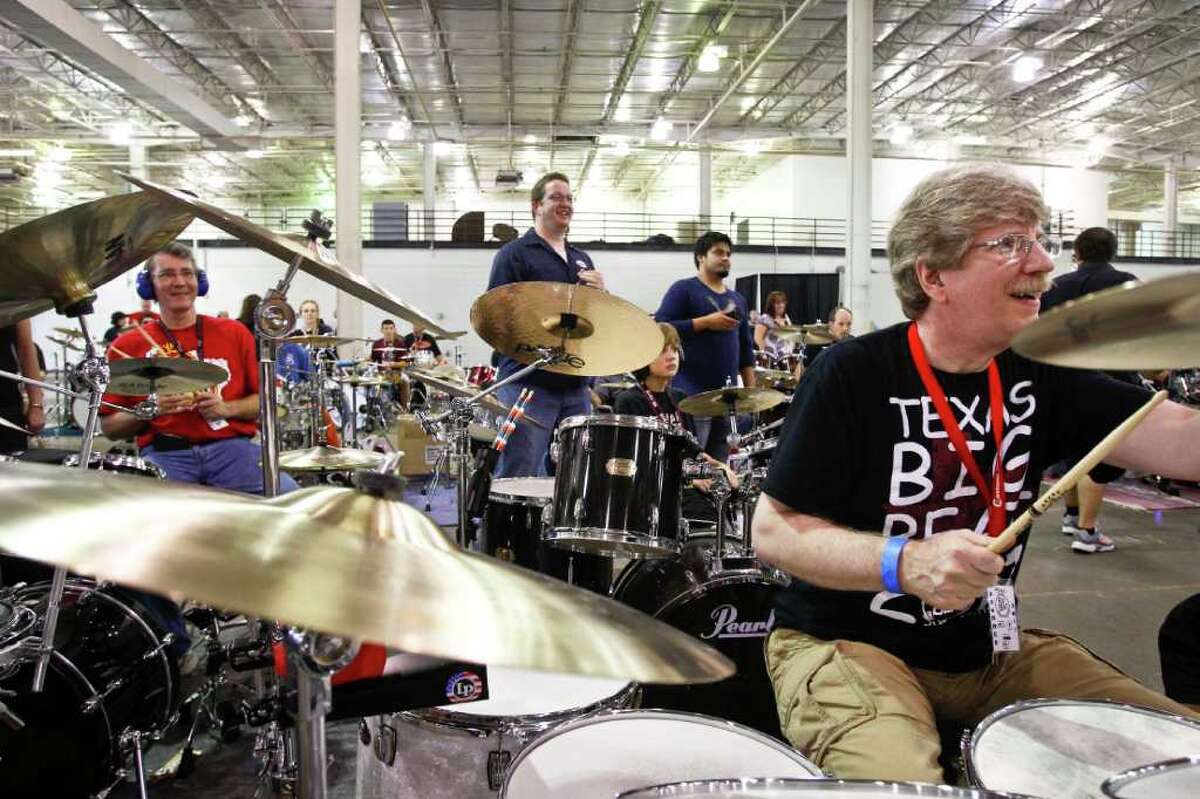 Texas BigBeat drumming event