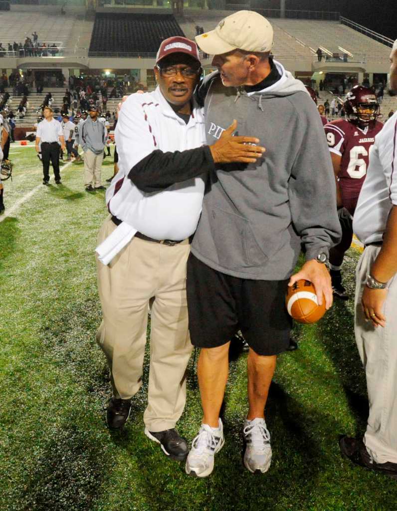 Vidor coach Jeff Mathews is very superstitious