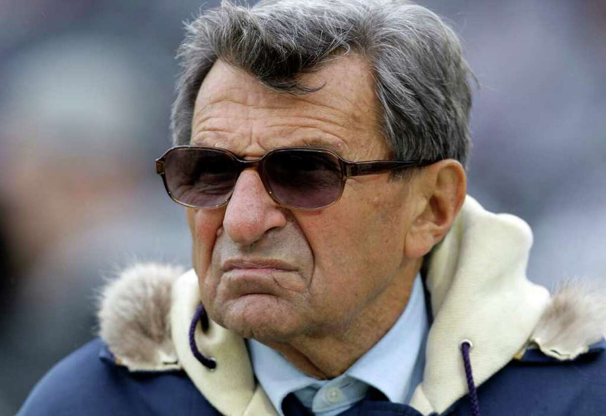 Joe Paterno through the years