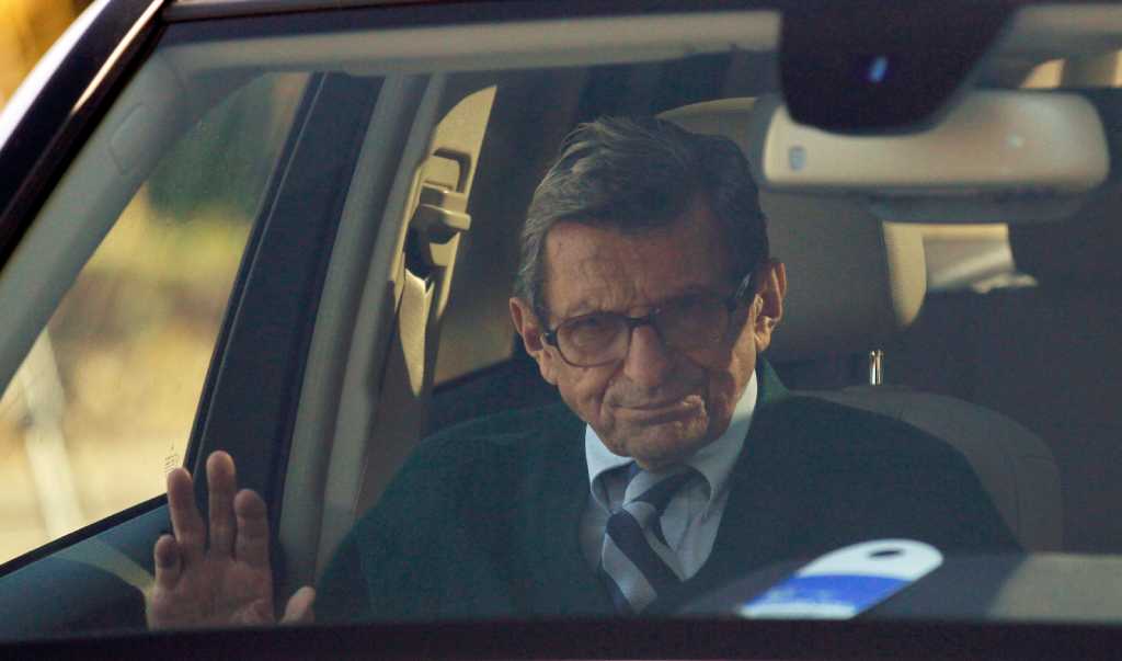 Paterno out at Penn State