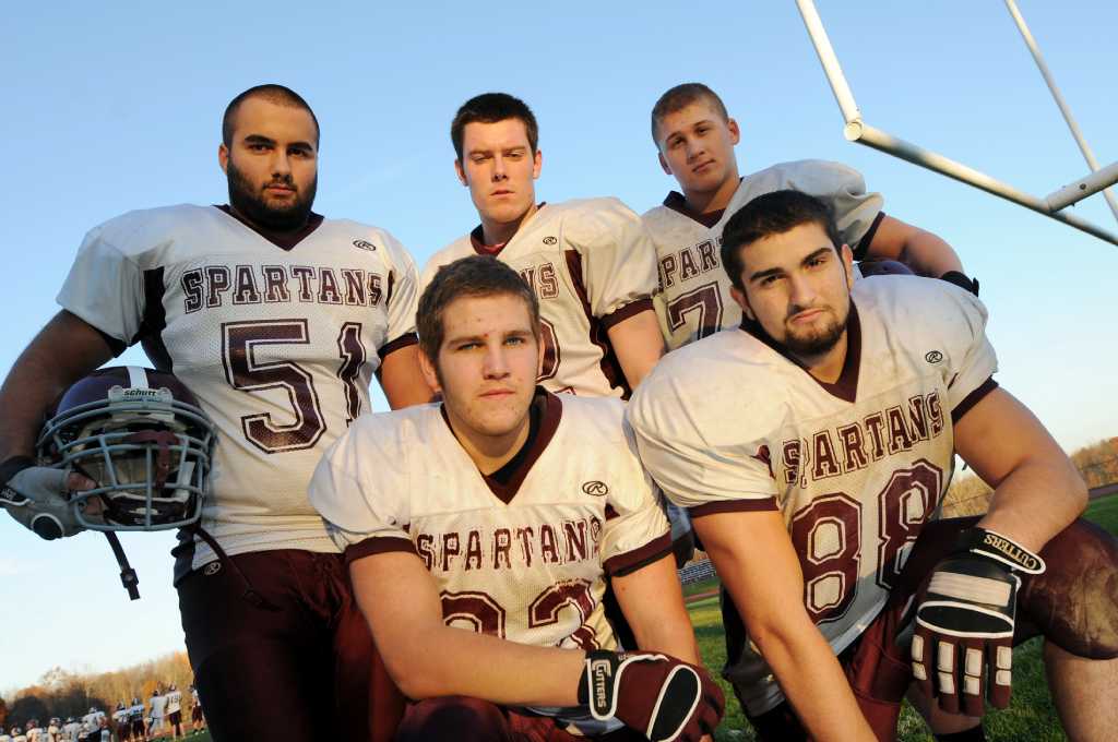 Spartans fierce up front