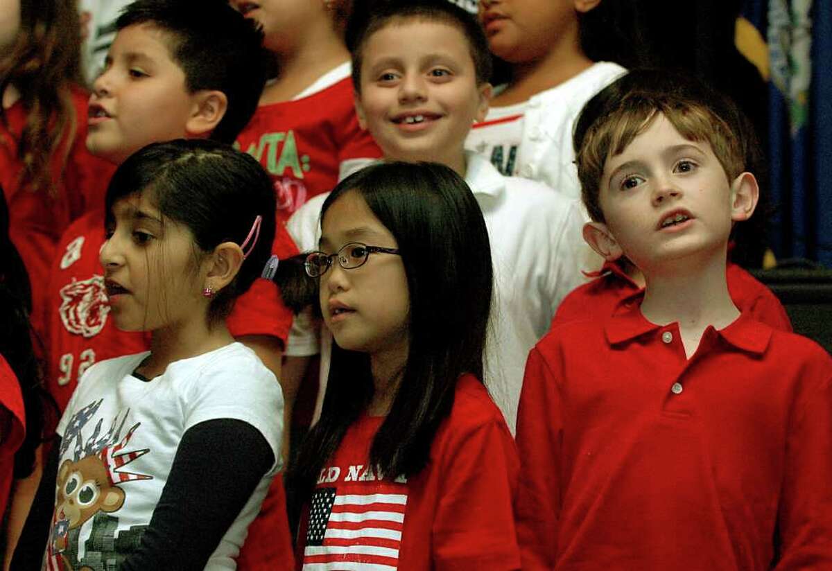 Stark 3rd graders honor veterans