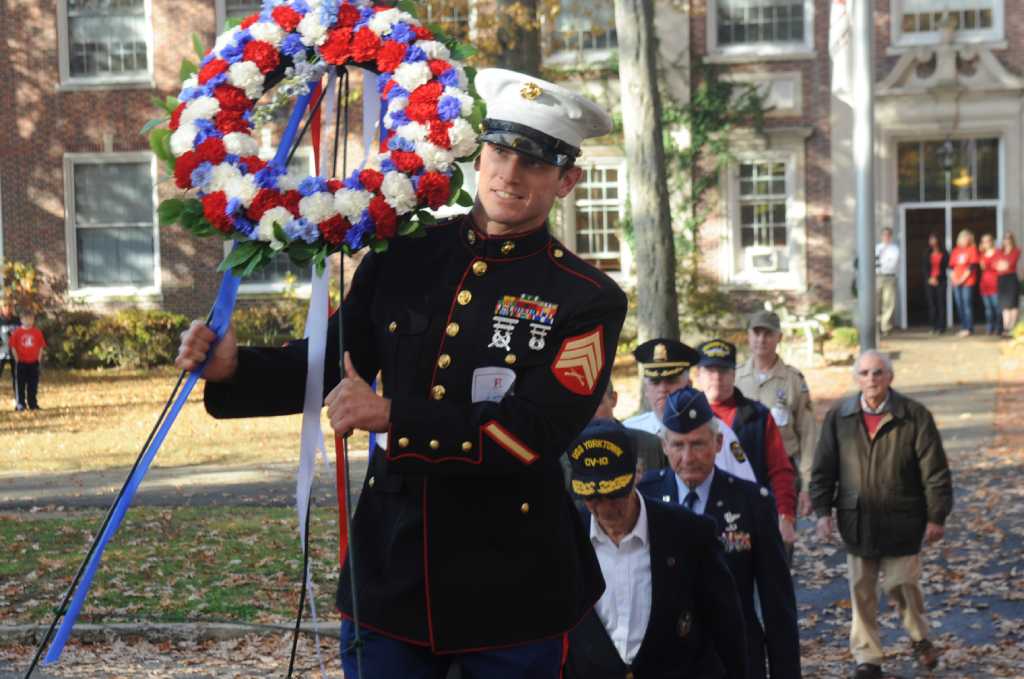 Riverside School honors veterans
