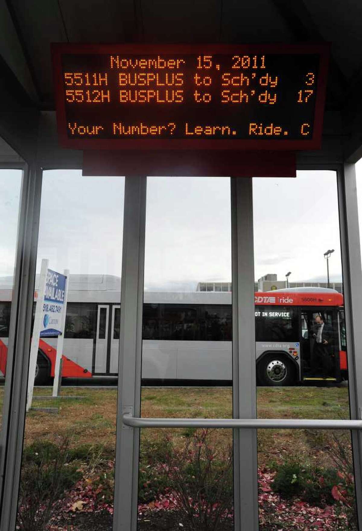 Real-time info a 'plus' for bus