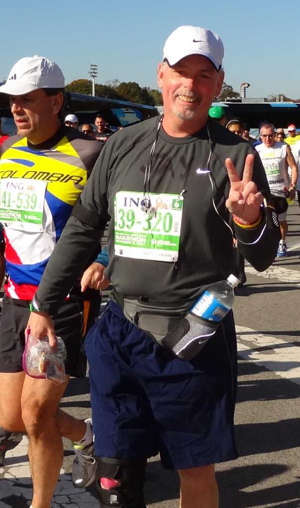 The gratitude of the long distance runner