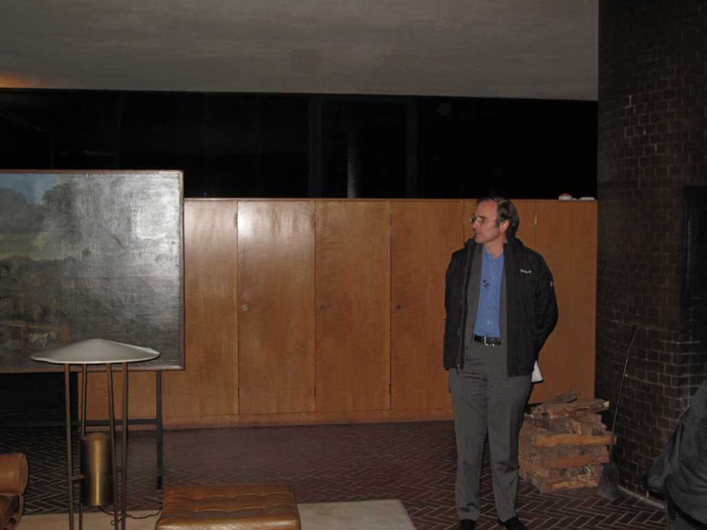 Barry Bergdoll tours the Glass House