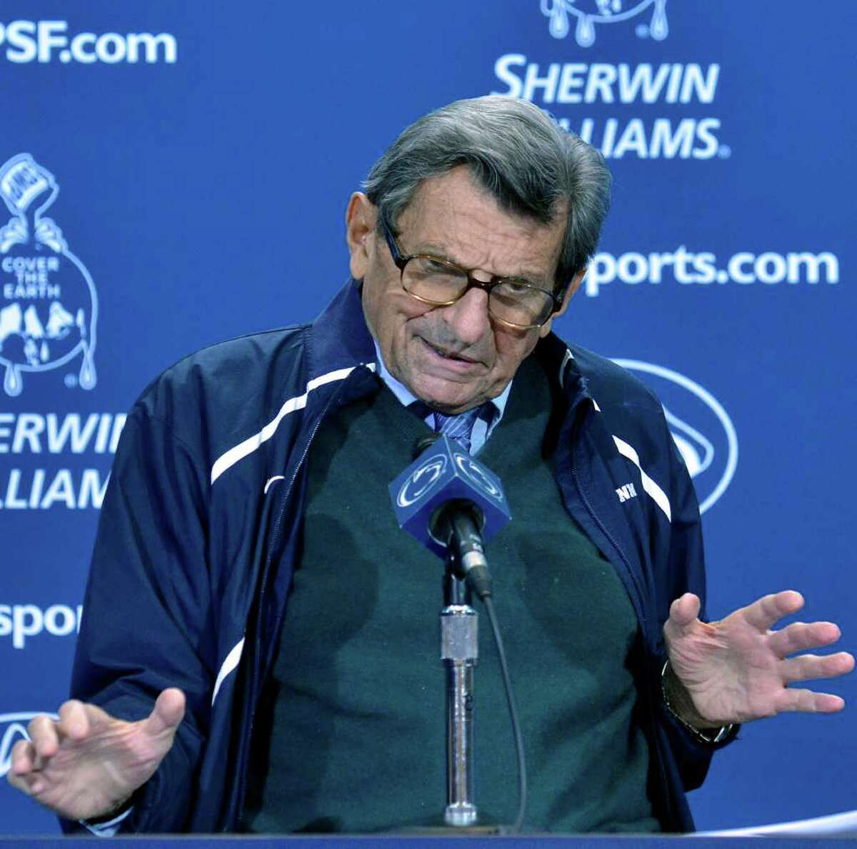 Joe Paterno through the years