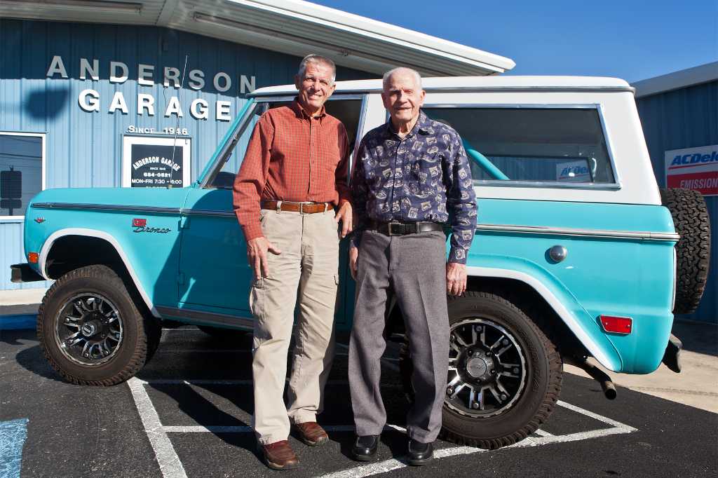 Anderson garage still clicking on all cylinders