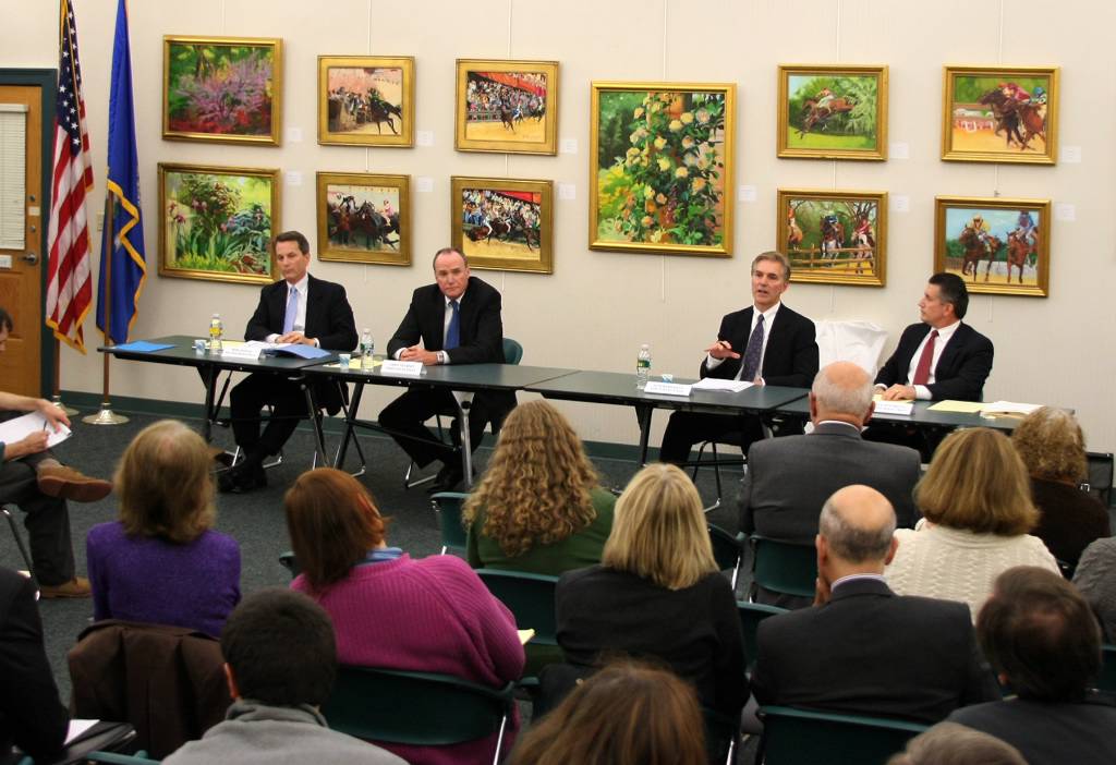 A very civil candidate debate in Easton