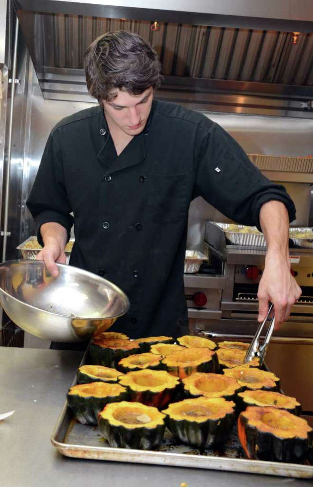 Kids prepare feast at Boys & Girls Club