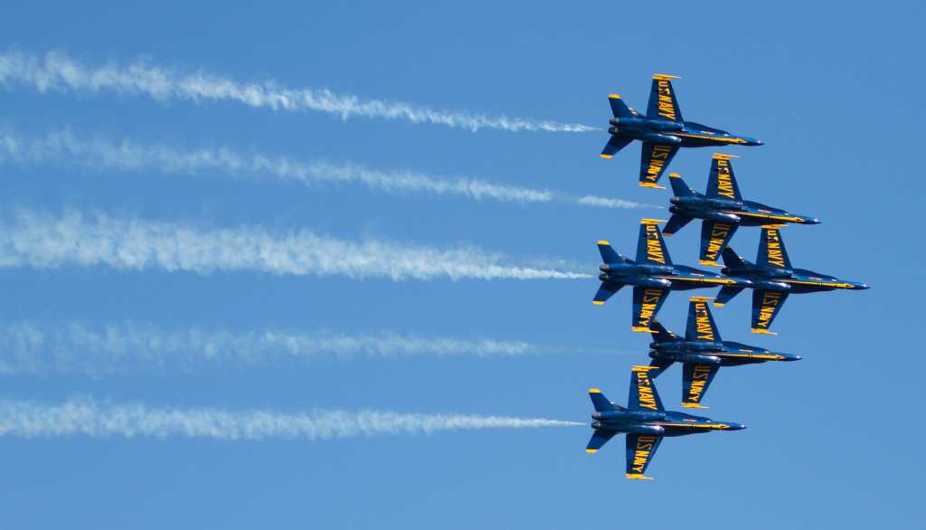 Navy's Blue Angels face budget turbulence
