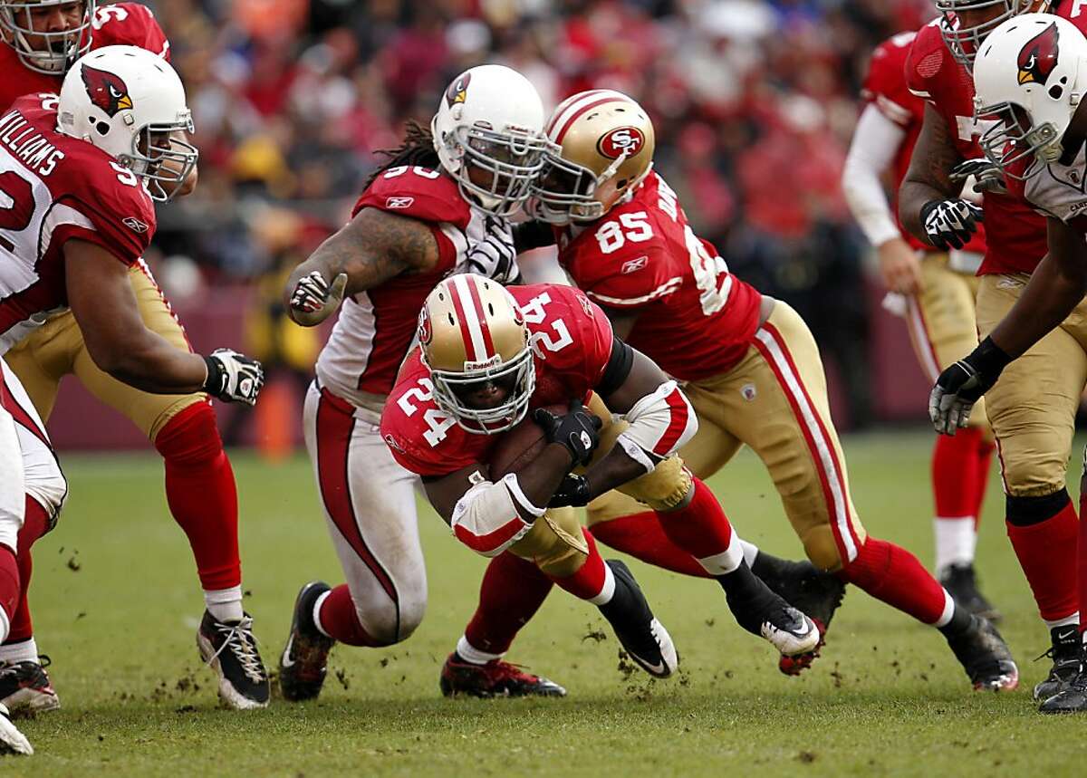 49ers play takeaway with 5 to top Cardinals