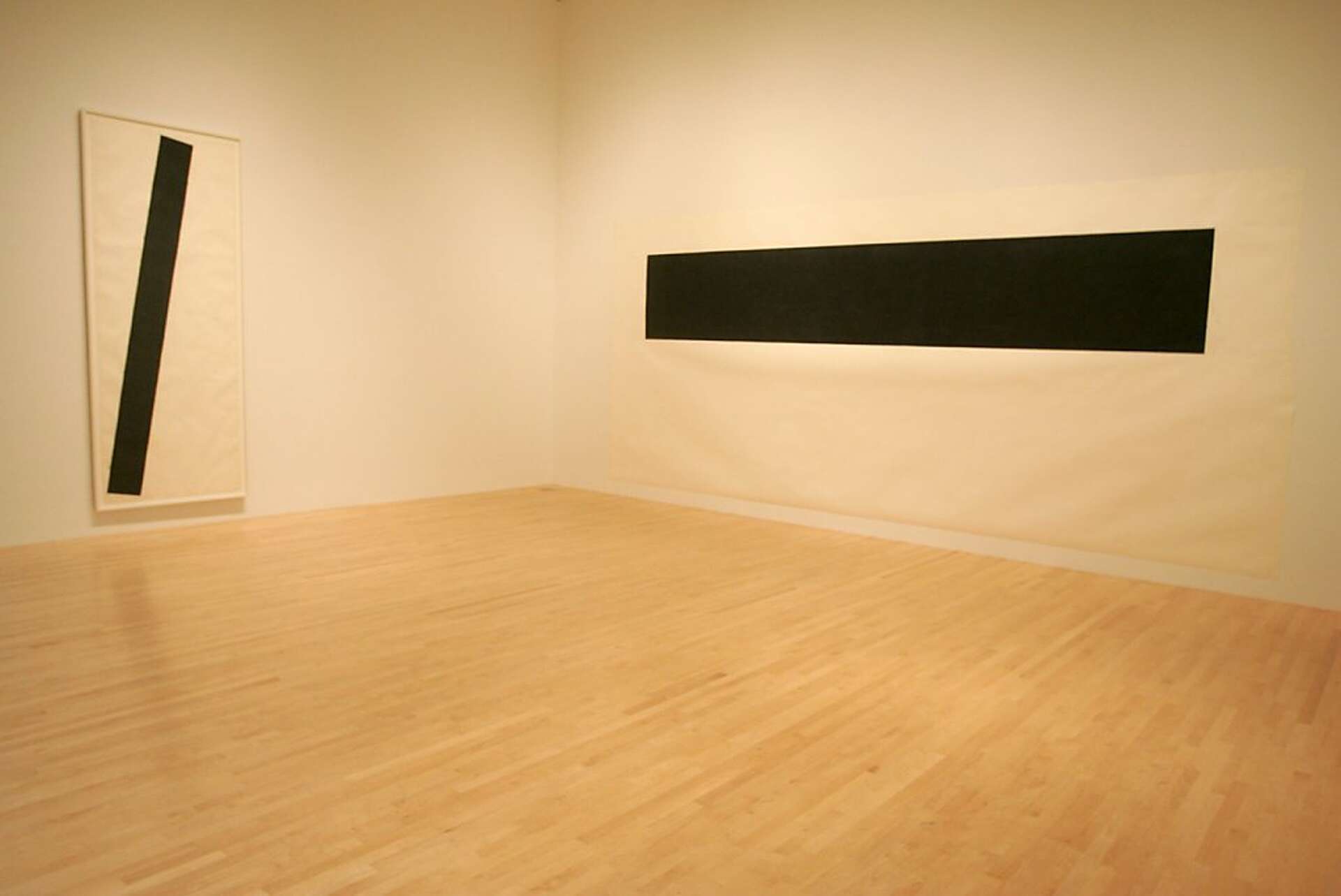 Richard Serra's drawings function as sculpture