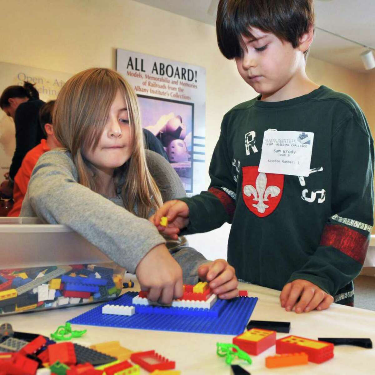 Lego competitors build new worlds