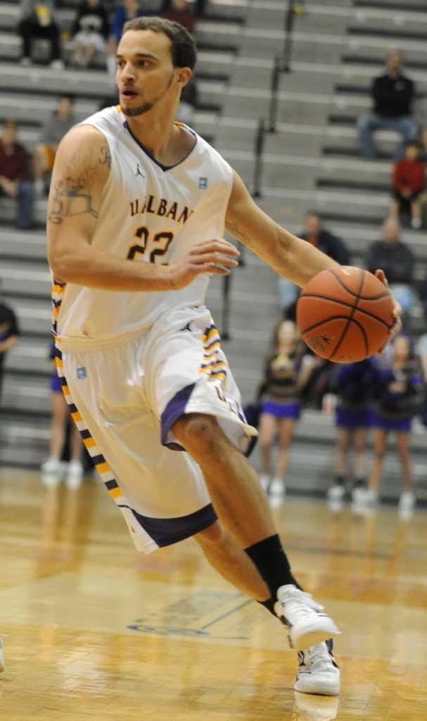 UAlbany holds off Navy's rally