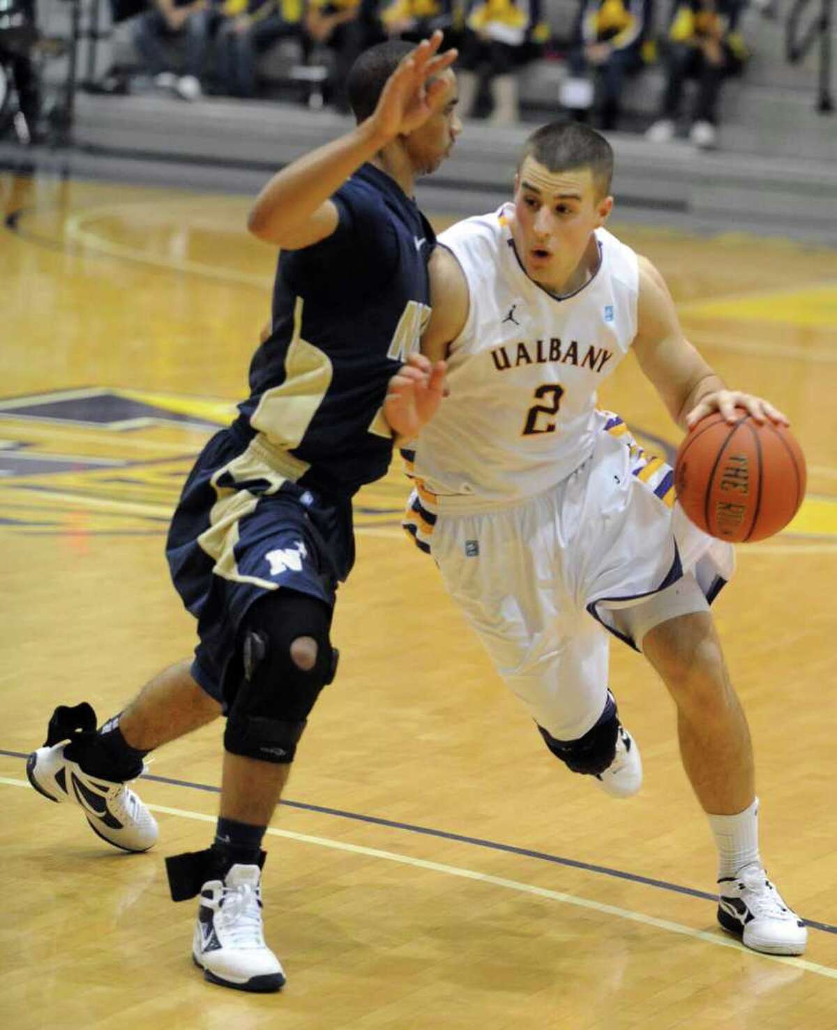 UAlbany holds off Navy's rally