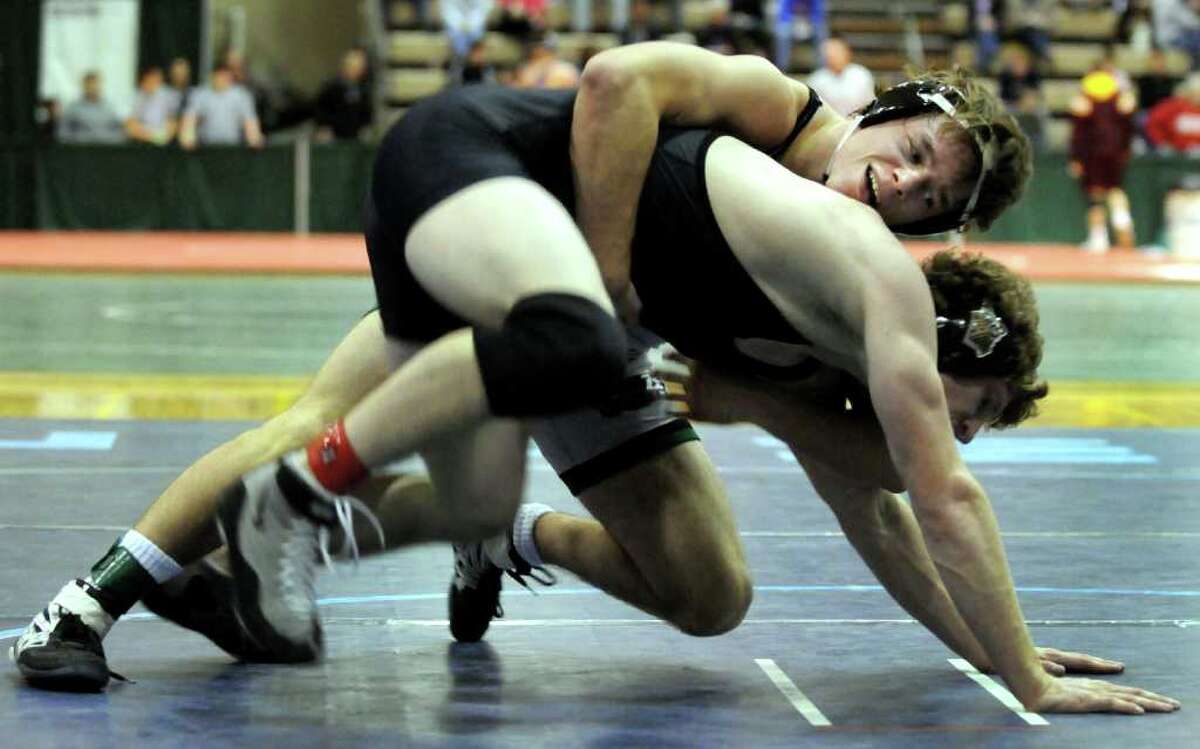 Wrestlers back at home