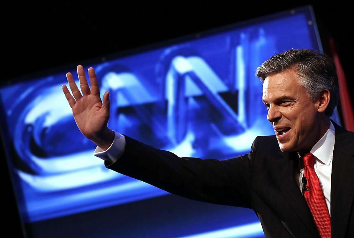 Jon Huntsman struggles to rise in GOP race