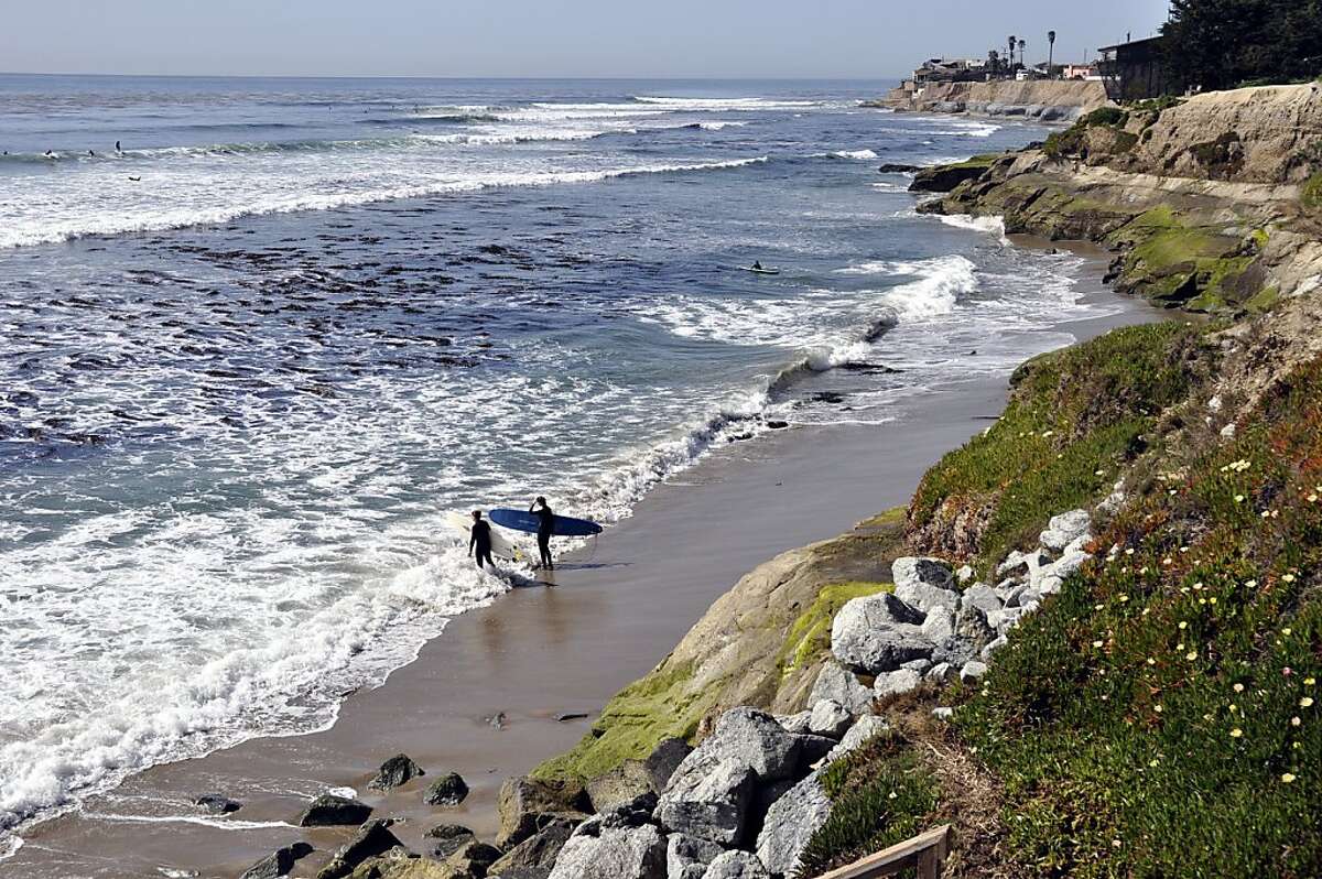 Pleasure Point in Santa Cruz has surfing and more