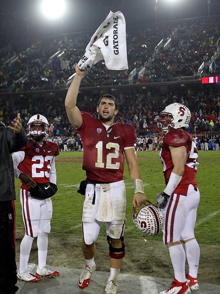 Andrew Luck in likely Stanford Stadium finale