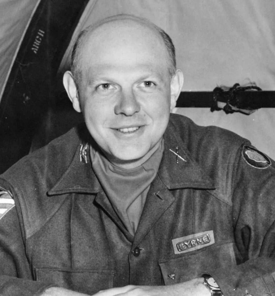 Col. Byrne was a major medal honoree