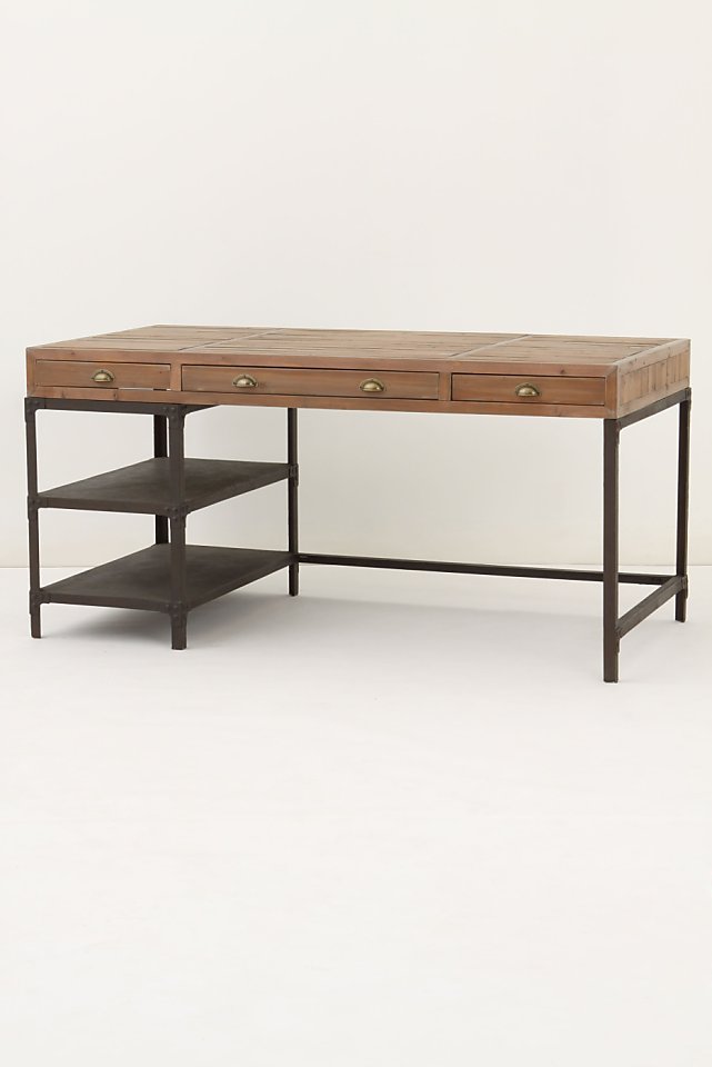 America's Industrial Age inspires desks for business and pleasure