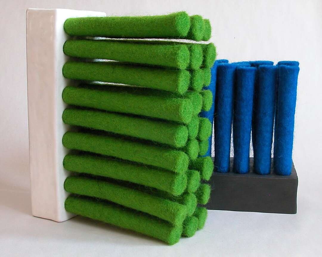 Felt in fashion on runways and in interiors