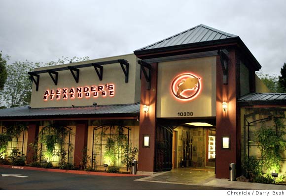 Redefining the Steakhouse / Alexander's Steakhouse in Cupertino has an ...