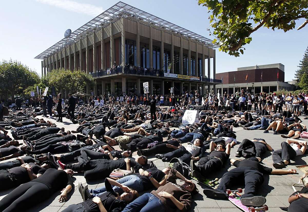 'Racist' bake sale at UC draws angry protest