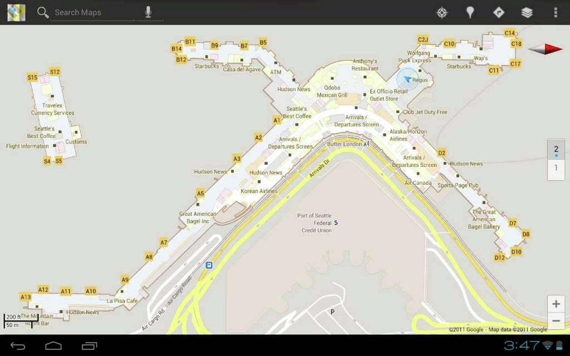 Sea Tac Airport Blueprints
