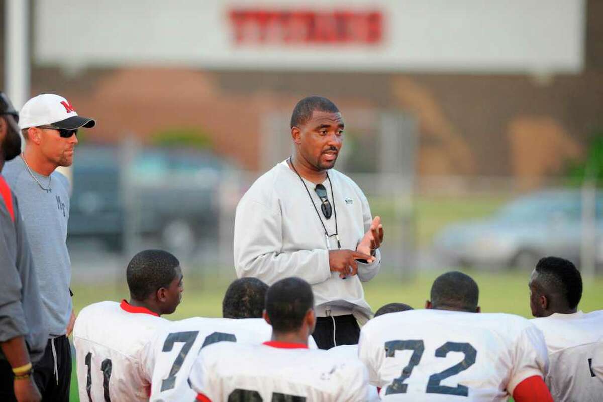 Port Arthur Memorial head coach Kenny Harrison