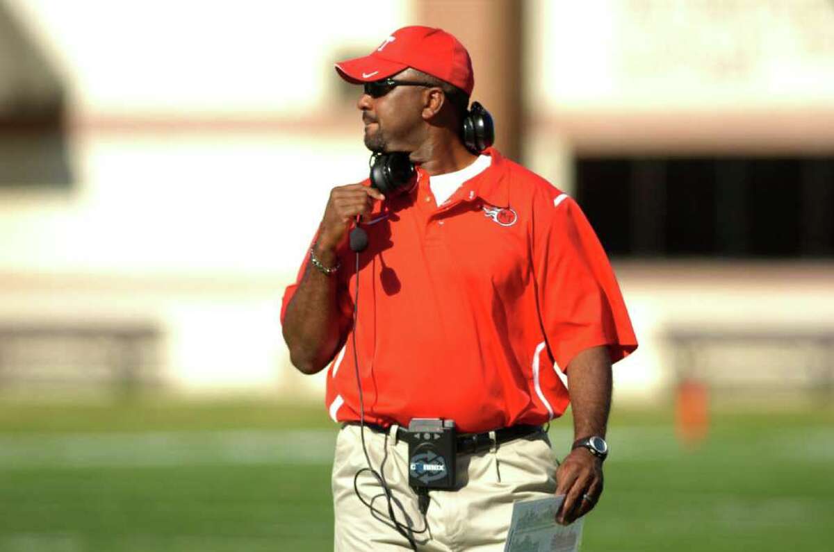 Port Arthur Memorial head coach Kenny Harrison