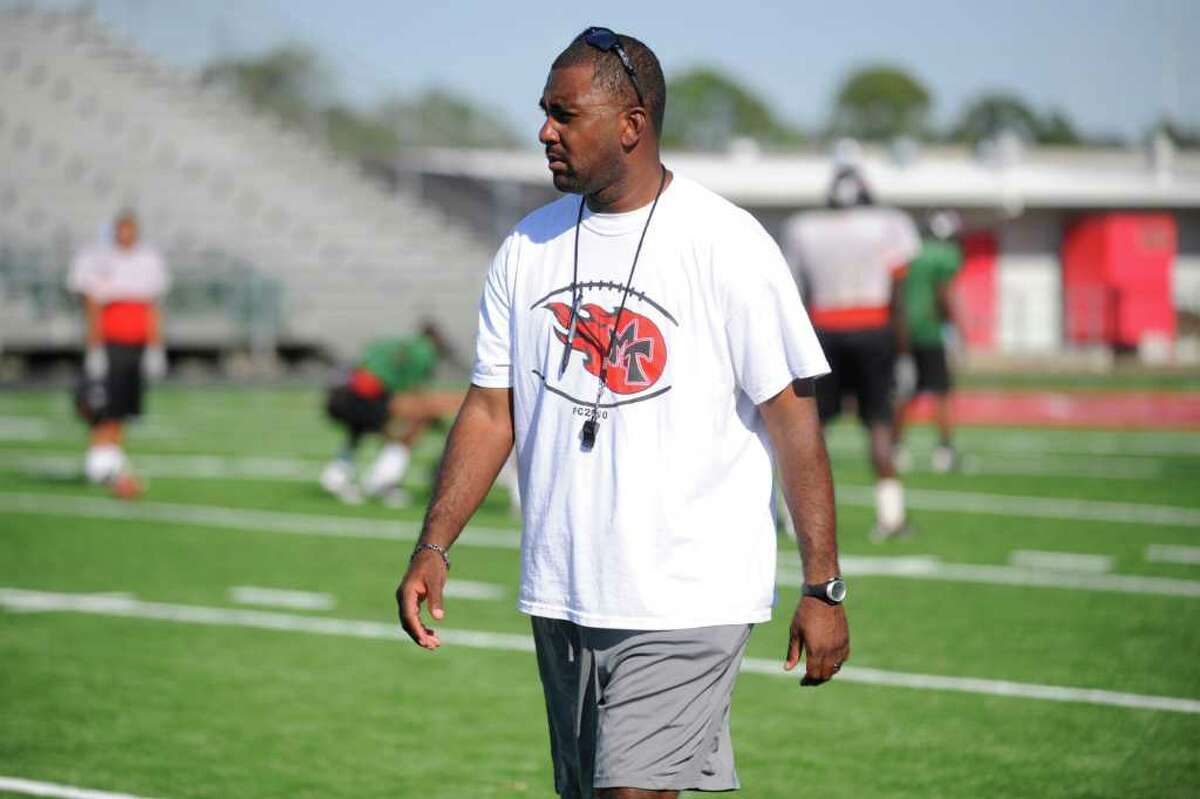 Port Arthur Memorial head coach Kenny Harrison