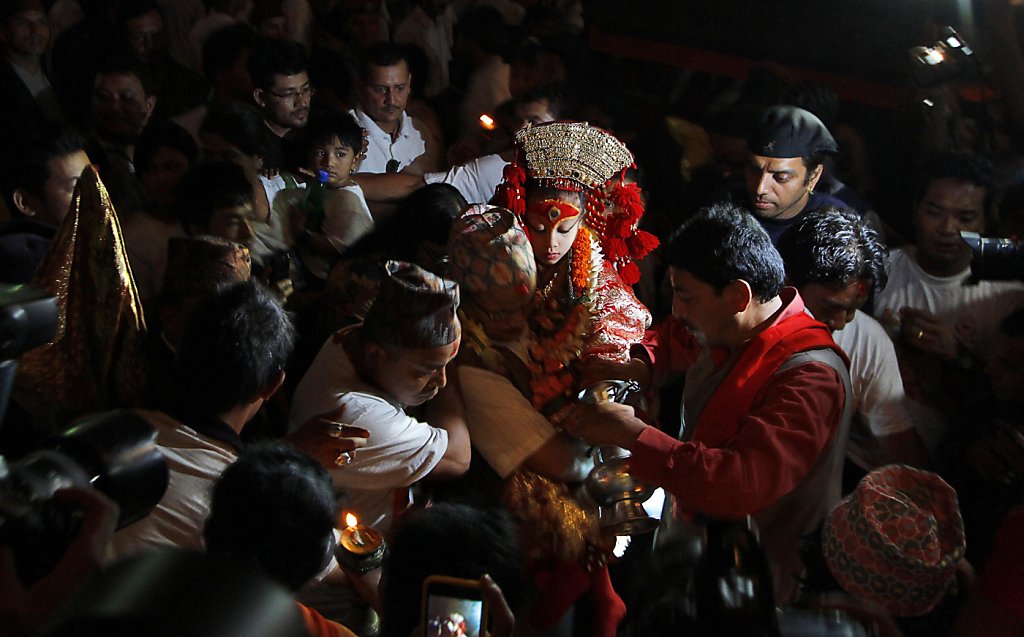 Indra Jatra festival in Nepal