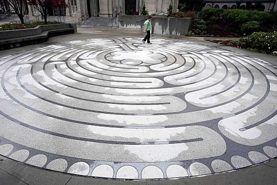 Labyrinth offers twist to church visit
