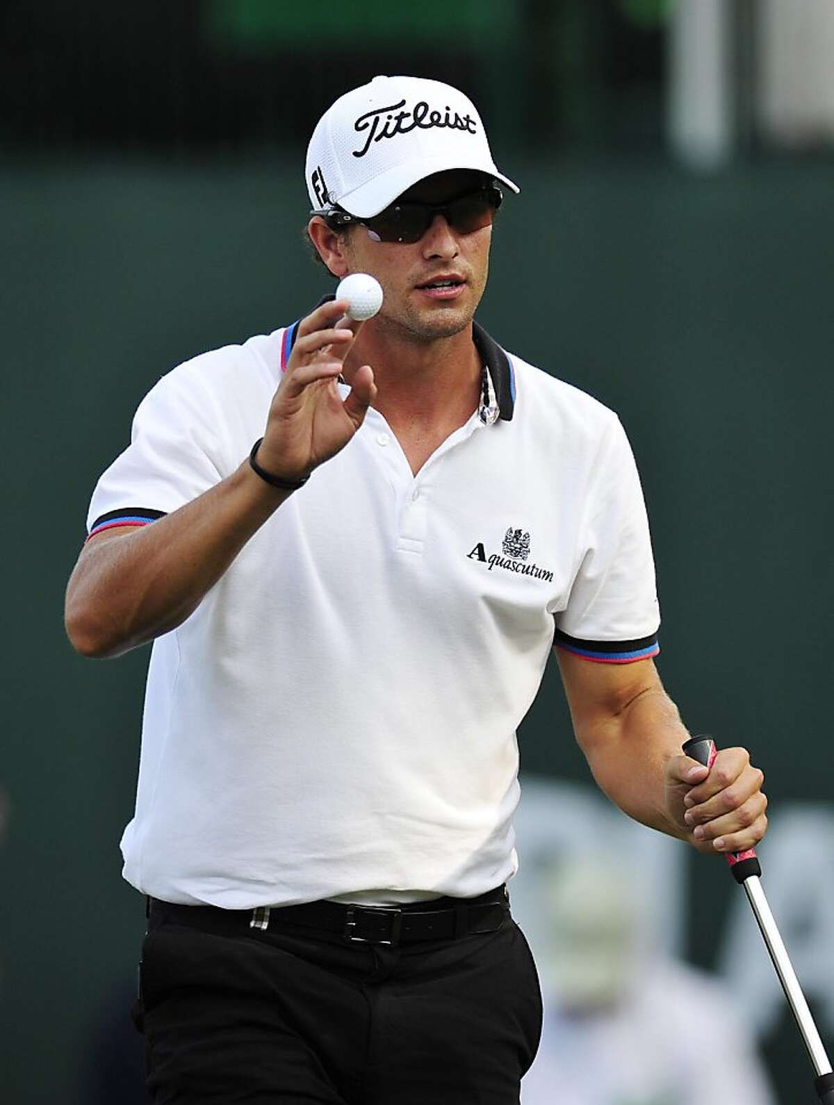 Adam Scott leads Tour Championship in Atlanta