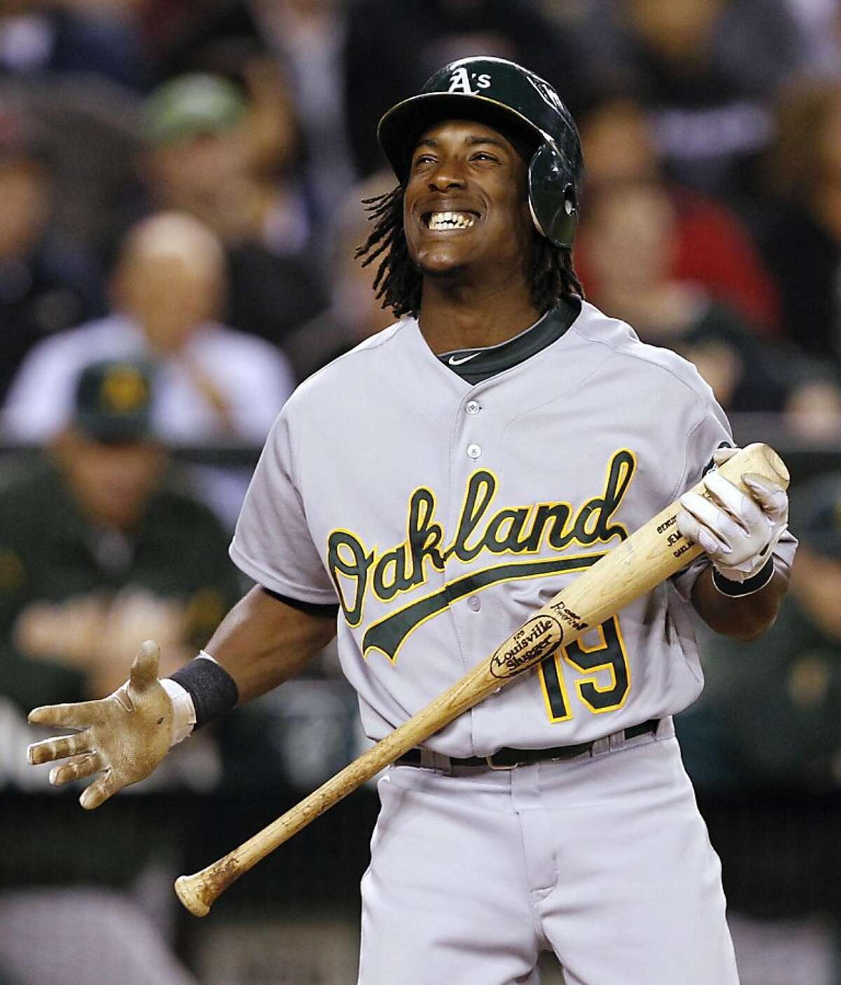 Crisp decision looms; A's lose to Mariners 4-2