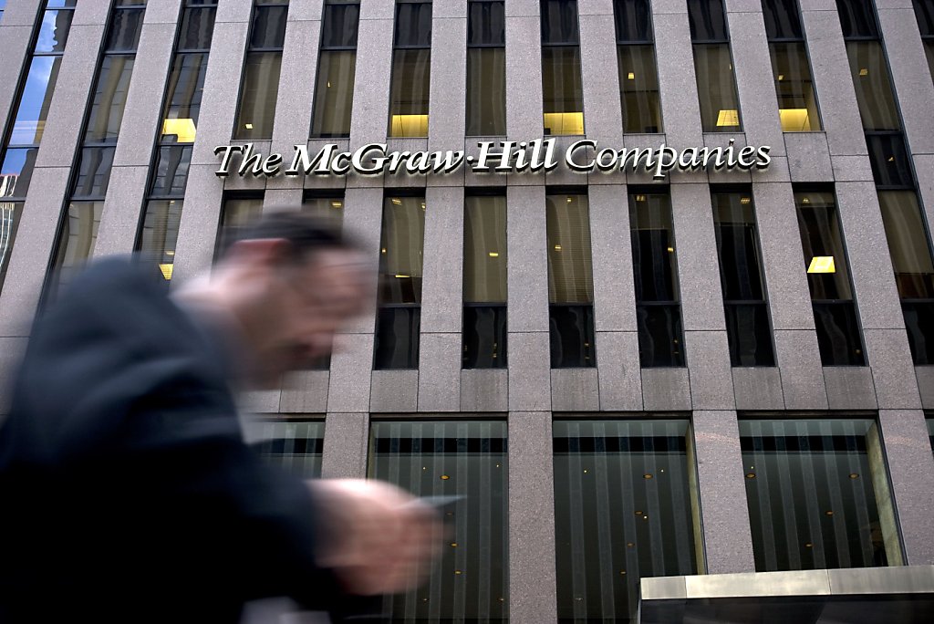 McGraw-Hill CEO cites efficiency in splitting firm