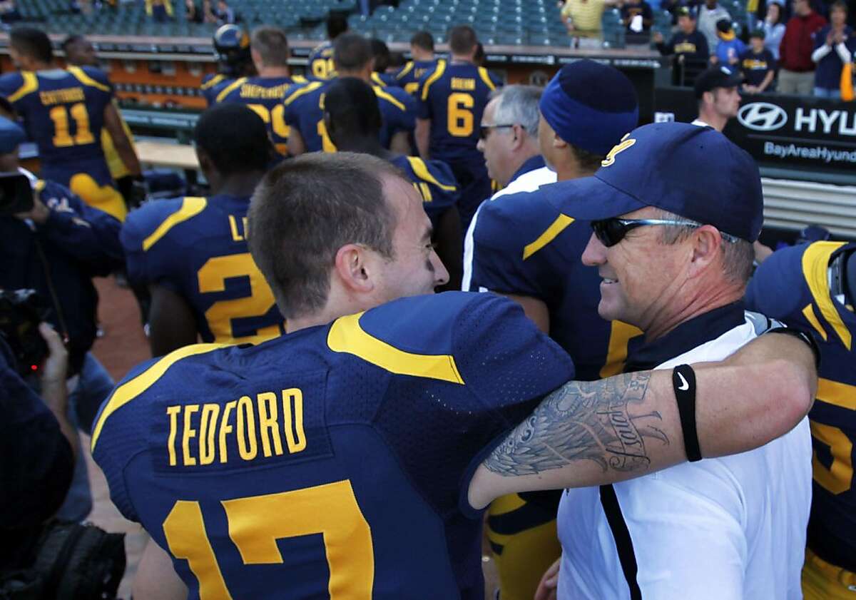 Cal fires head coach Jeff Tedford