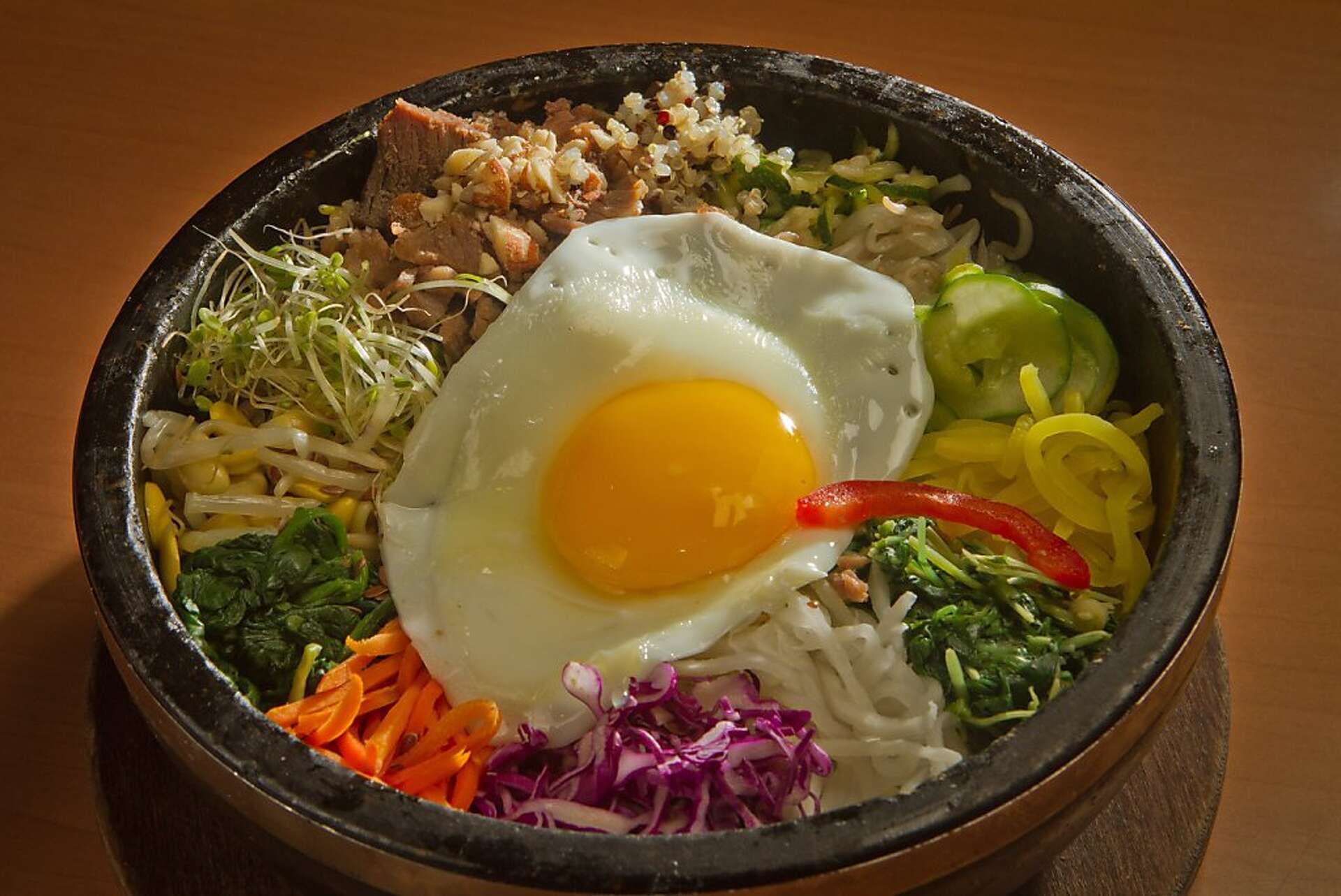 Bowl'd in Albany: Comfort in a Korean rice bowl