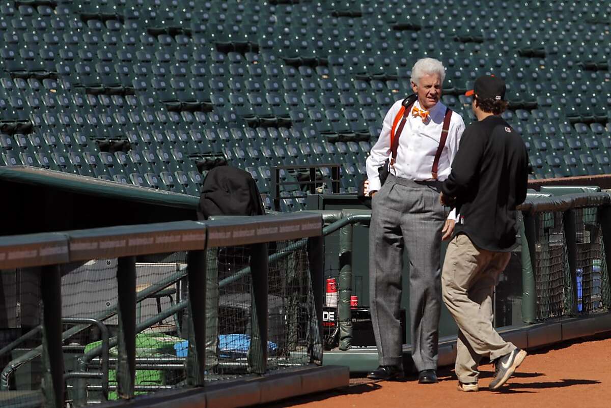 SF Giants boss Bill Neukom sets frenetic pace