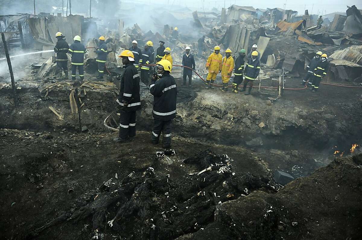 Kenya: 75 die in pipeline explosion in Nairobi slum