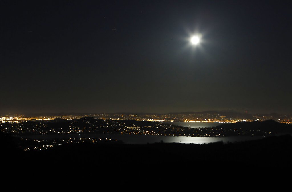 Moonlight wanderers find plenty to see in Marin