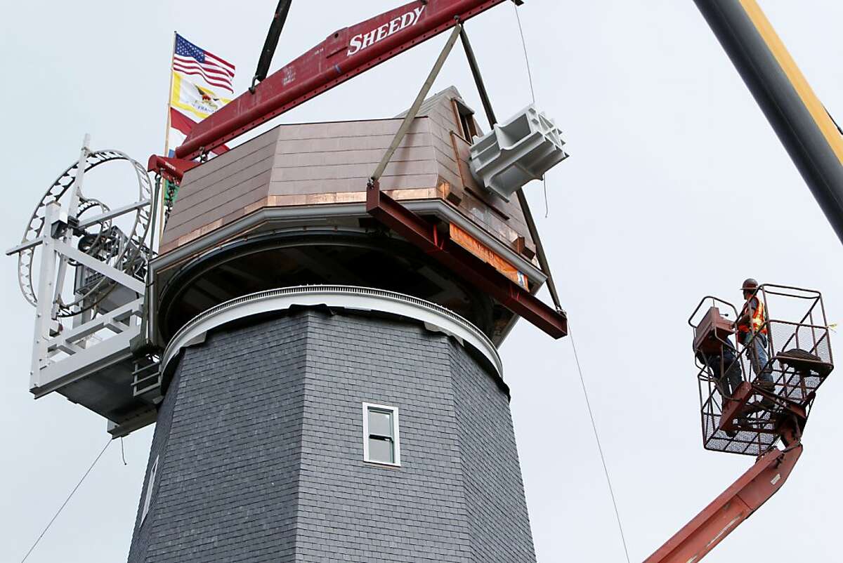 Golden Gate Park's Murphy Windmill gets new dome