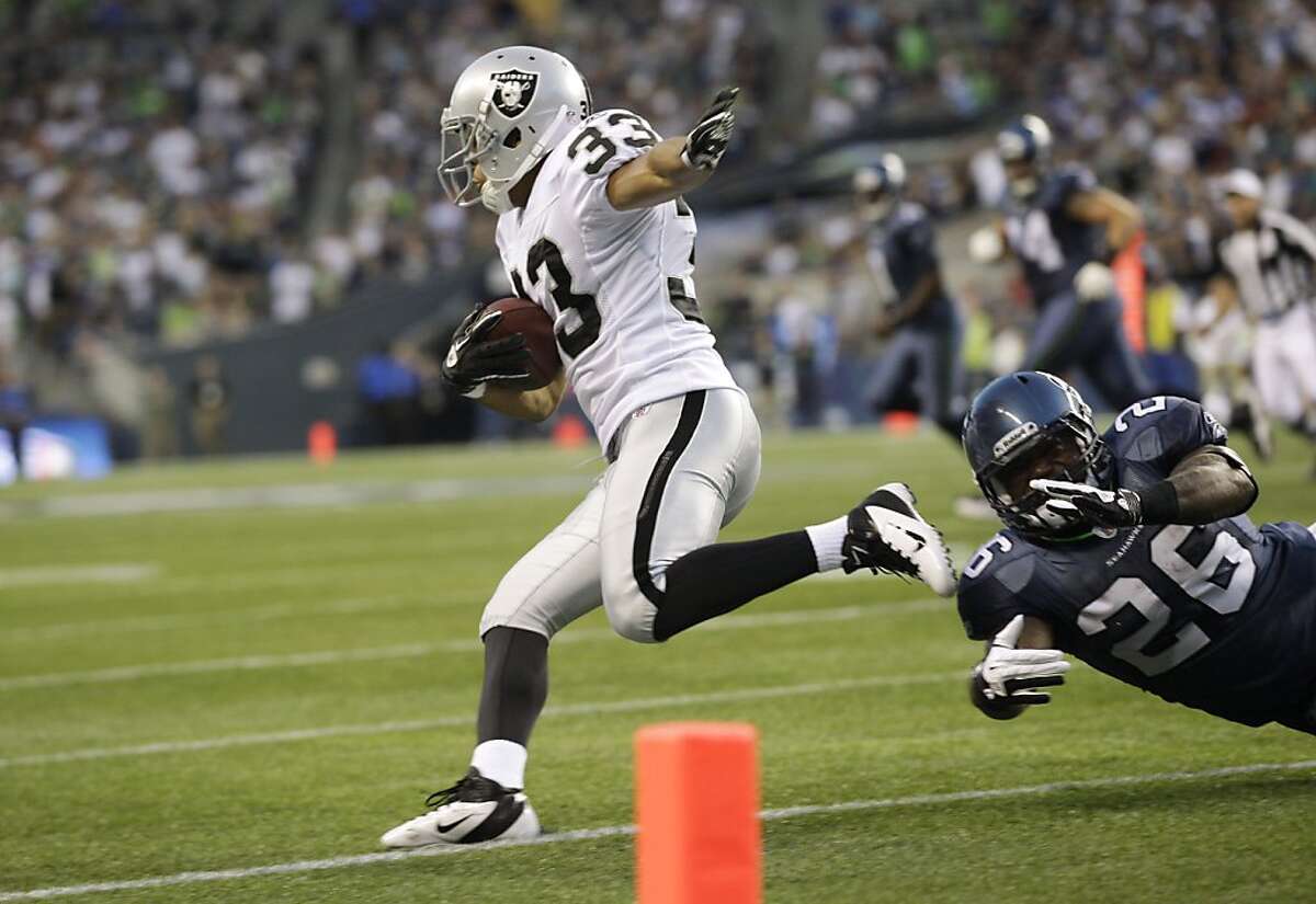 Who's the Raiders' fastest player?