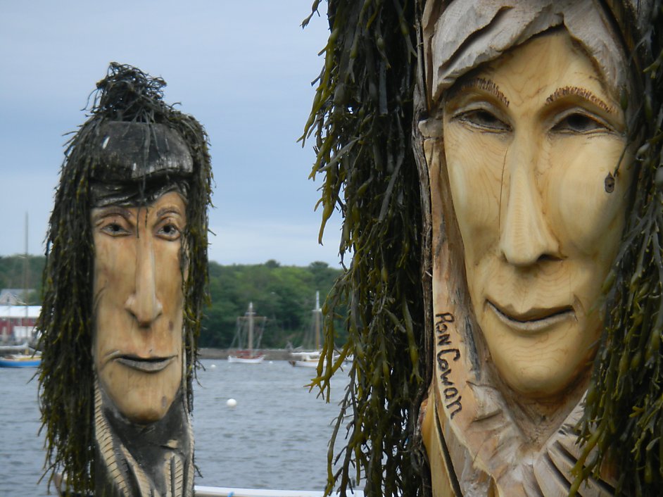 On Maine's coast, art runs wild