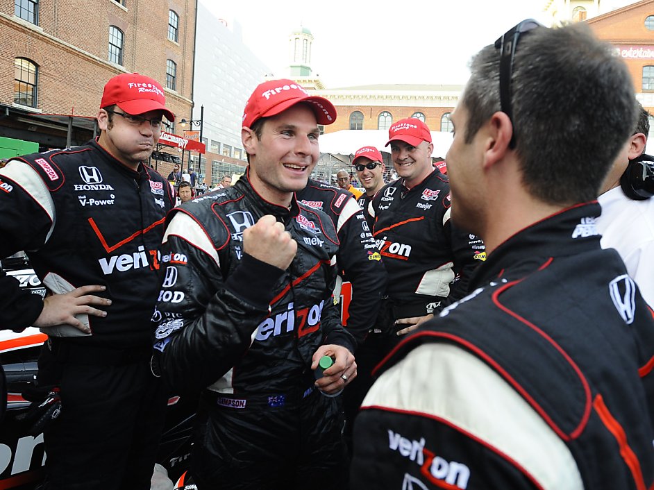 Power wins 1st Baltimore race