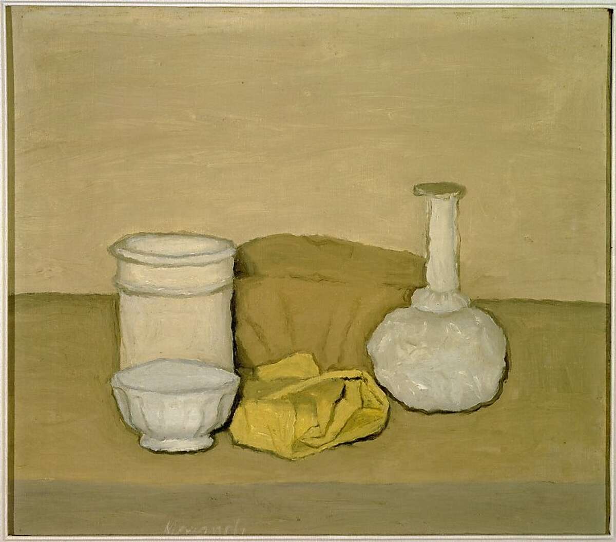 Morandi still lifes populate 'Day for Night' film